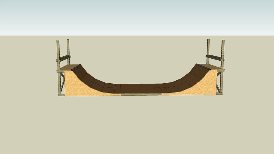 Mini Half-pipe | 3D Warehouse