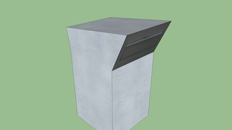 Enoch Library Book Drop-off Box | 3D Warehouse