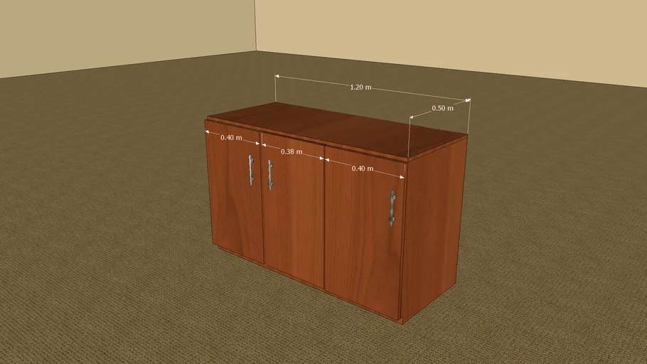 mueble base | 3D Warehouse