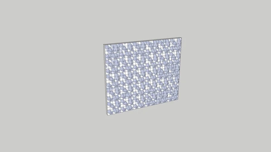 Muro con Revestimiento | 3D Warehouse