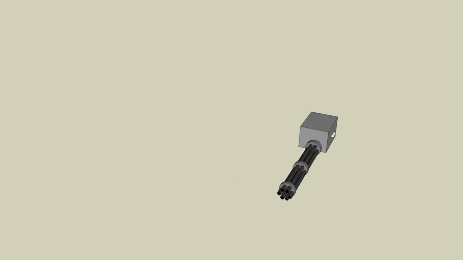 M134 Chain Gun | 3D Warehouse