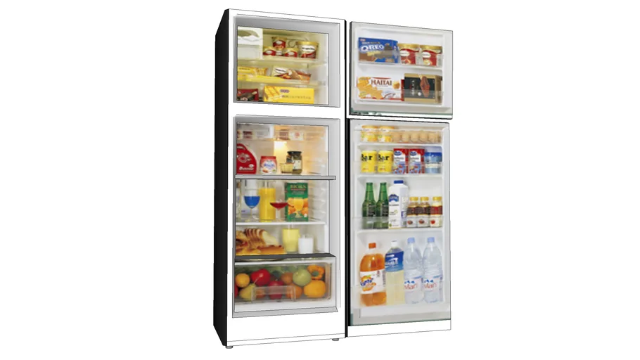 Fridge_Cooler Refrigerator | 3D Warehouse