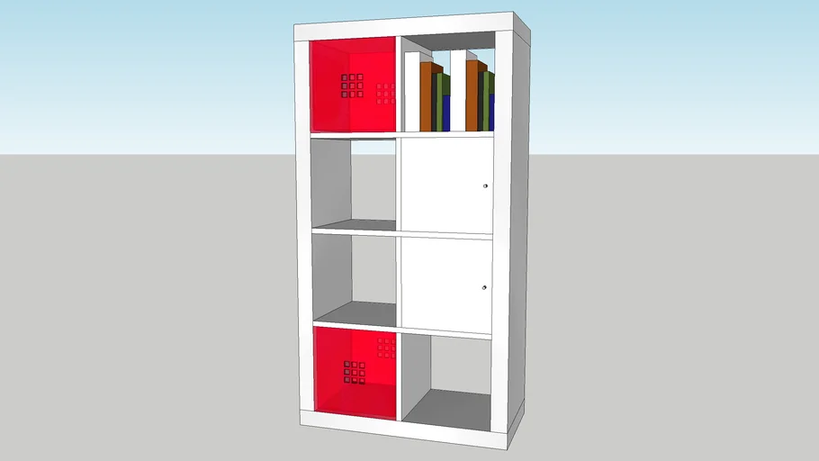 Ikea Expedit 80x150 | 3D Warehouse