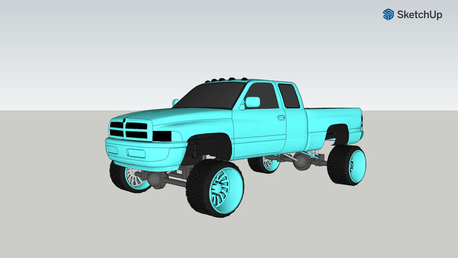 2nd Gen Ram 2500 SEMA Truck | 3D Warehouse
