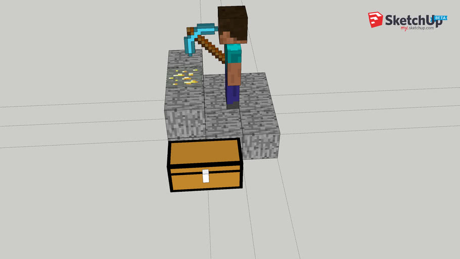 Hucha minecraft | 3D Warehouse