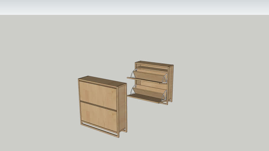 SHOE RACK NORDIC | 3D Warehouse