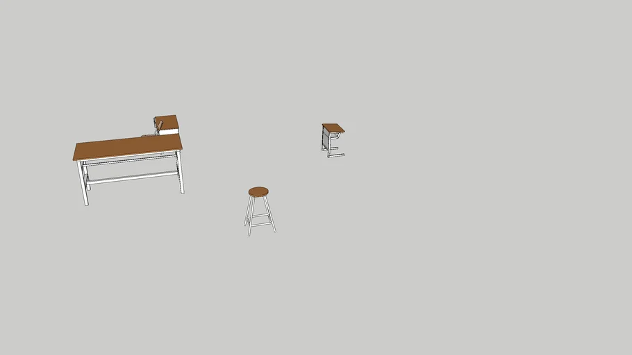 SCHOOL TABLE | 3D Warehouse