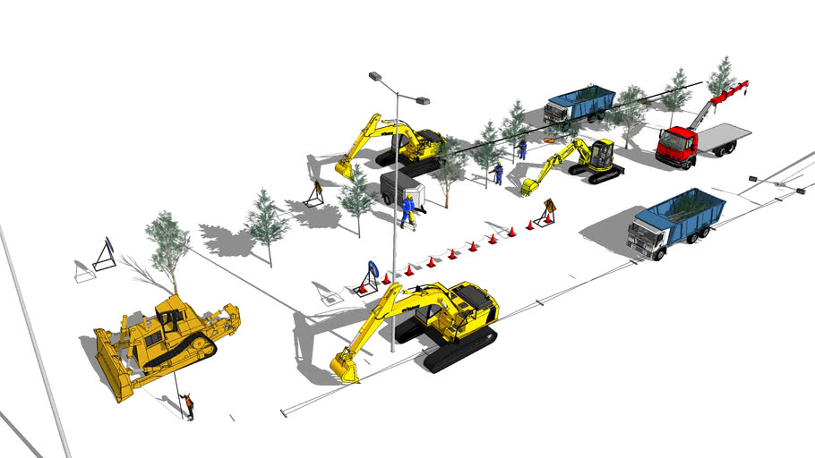 Site Clearing | 3D Warehouse