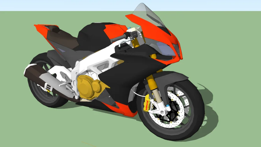Aprilia RSV4 2009 | 3D Warehouse