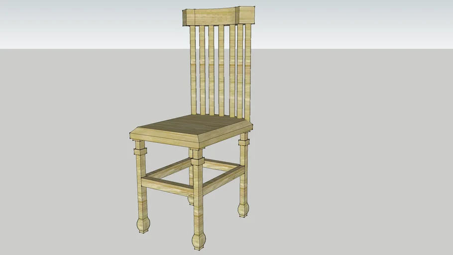 simple chair | 3D Warehouse