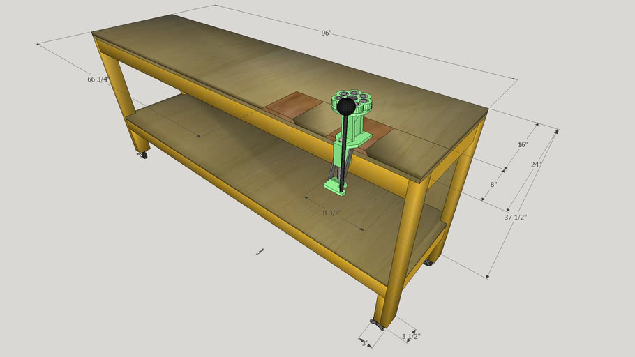Reloading Bench | 3D Warehouse