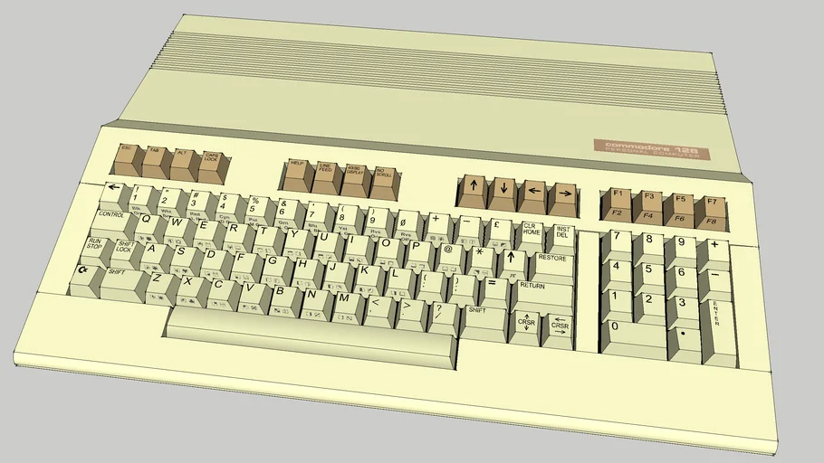 Commodore 128 | 3D Warehouse