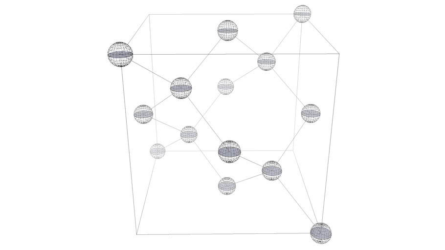 Diamond unit cell | 3D Warehouse