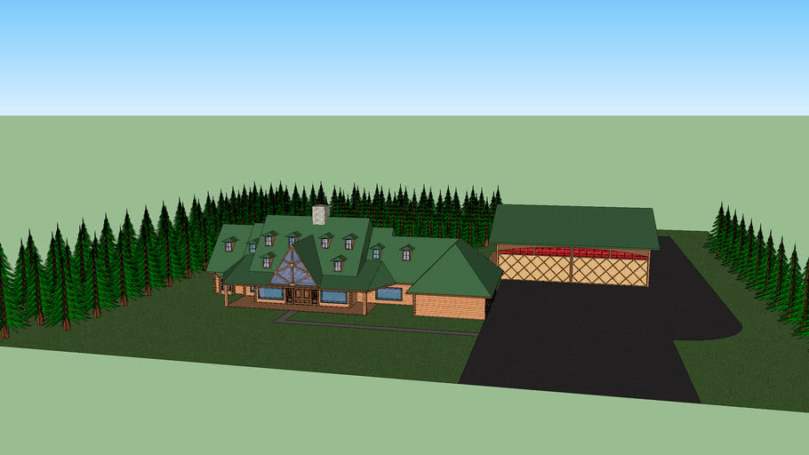 log cabin | 3D Warehouse