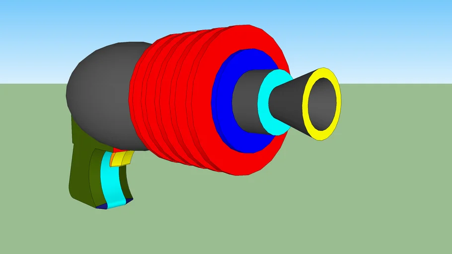 Ray gun | 3D Warehouse