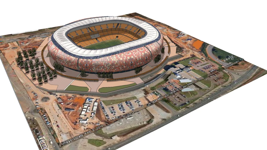 Soccer City Stadium | 3D Warehouse