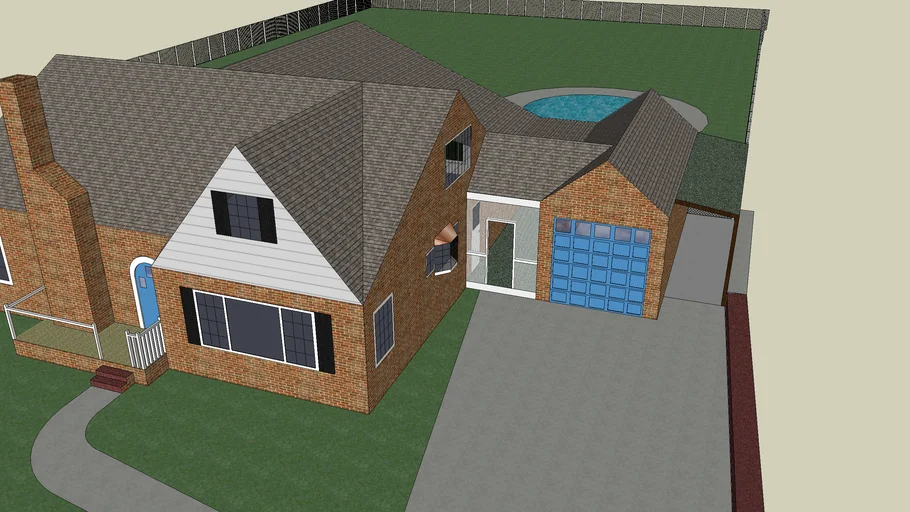 My very detailed house | 3D Warehouse