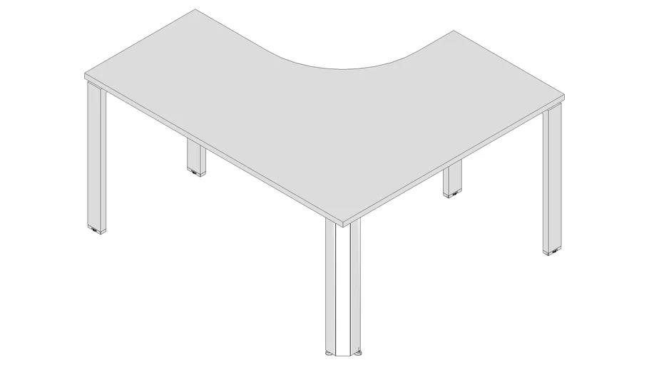 Mesa Angular - PLU7902 - Dir. | 3D Warehouse