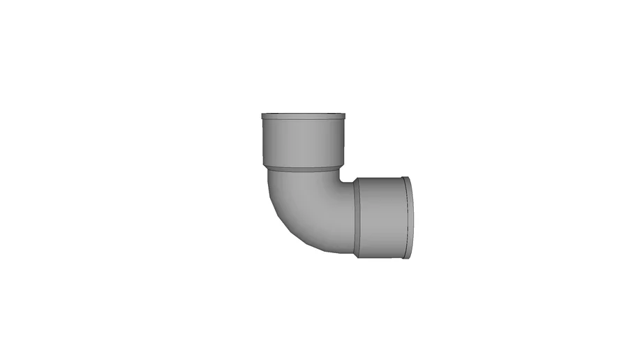 Coude PVC_90_FF40 | 3D Warehouse