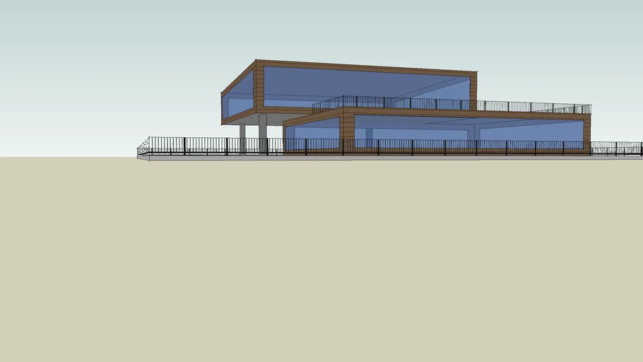 floating house | 3D Warehouse