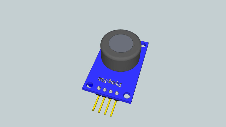 Sensor Gas MQ-9 Flying-Fish MQ-3 MQ-7 Arduino | 3D Warehouse