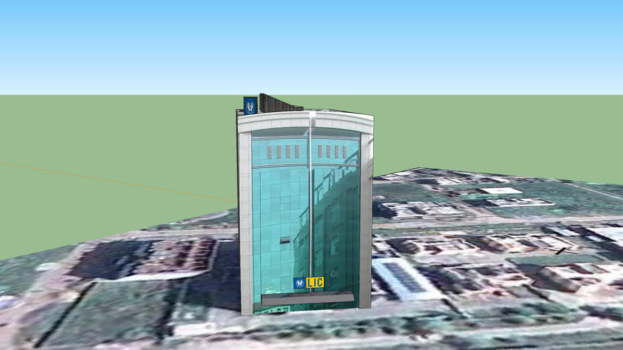 LIC, Life insurance corporation of India Regional Office | 3D Warehouse