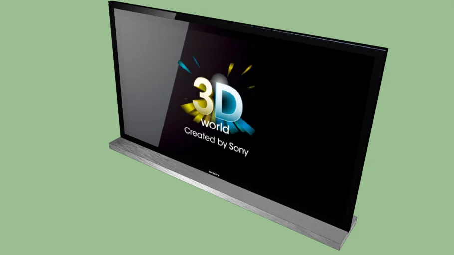 Sony Smart TV Full HD Display (v1.2) | 3D Warehouse