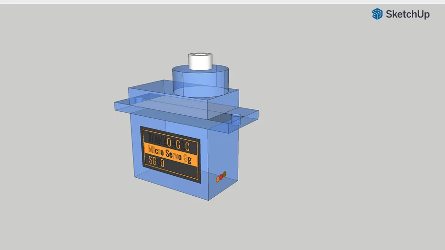 SG90 9g Servo Motor | 3D Warehouse