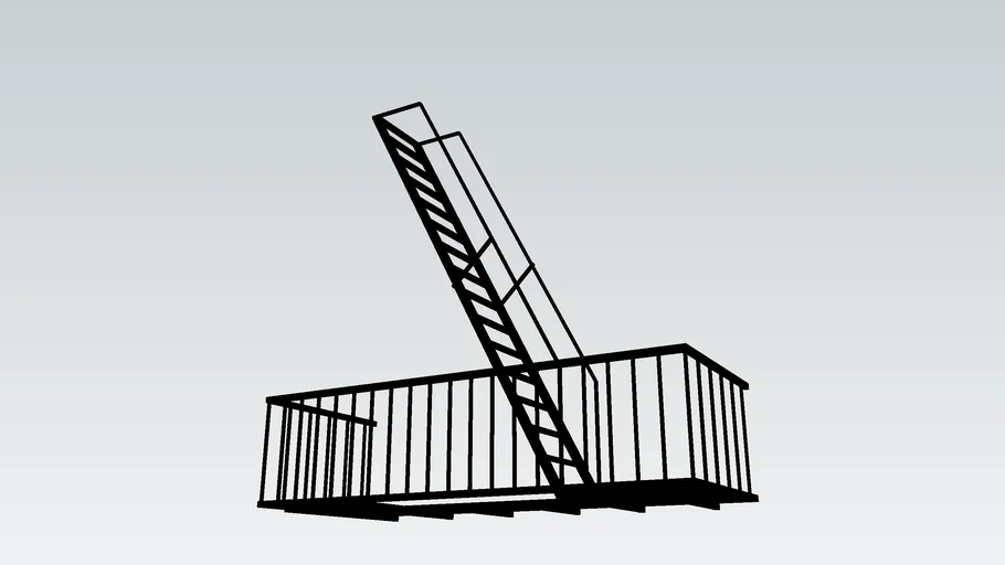 Fire Escape | 3D Warehouse