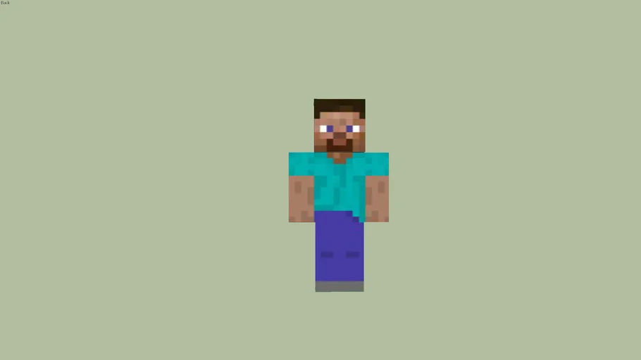 minecraft guy (steve) | 3D Warehouse
