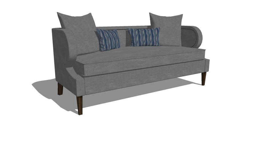 Gabby Monroe Settee | 3D Warehouse