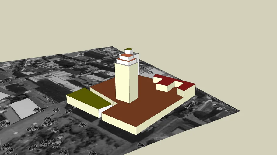 edificio en calle 21 mayo frente a plaza de armas | 3D Warehouse