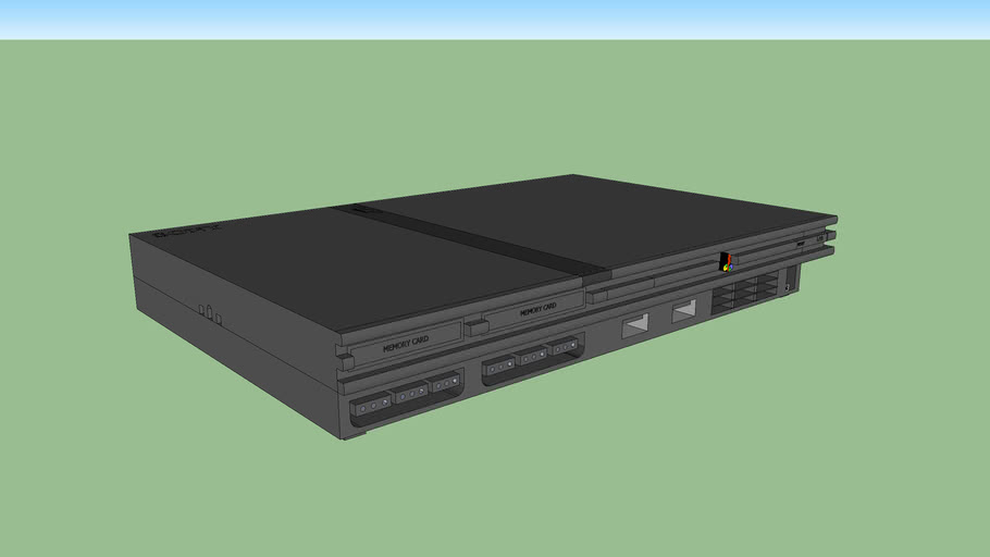 High Detailed Playstation 2 | 3D Warehouse