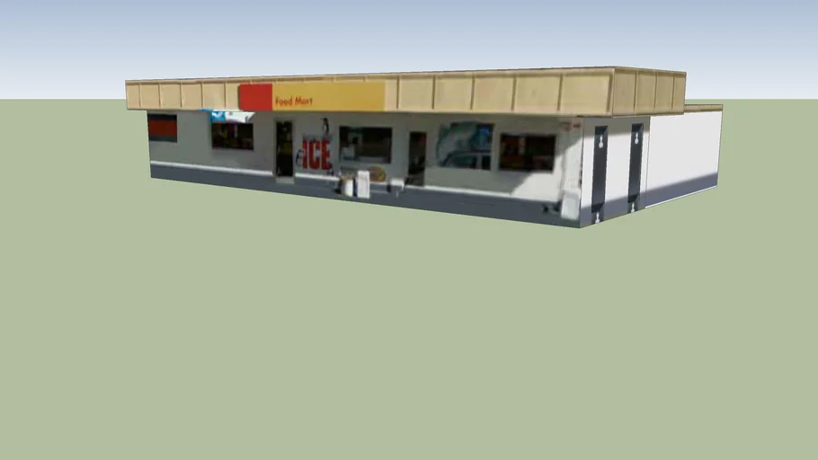 Gas Station Shell | 3D Warehouse