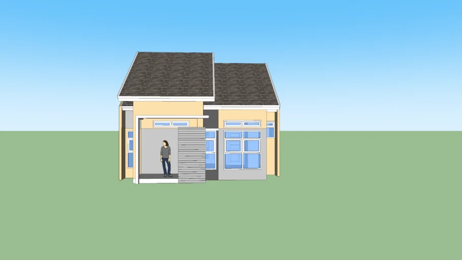 Rumah type 60/108 | 3D Warehouse