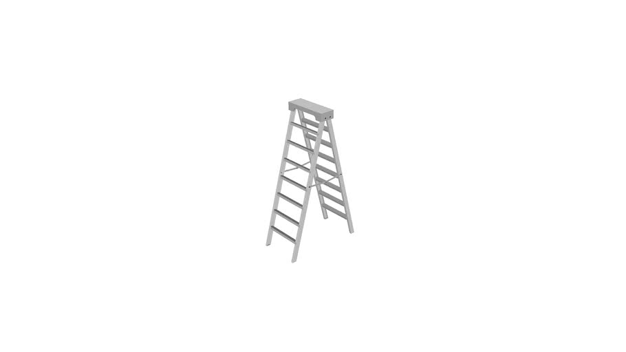 Folding Ladder - Detailed | 3D Warehouse