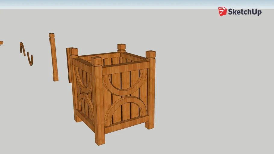Planter box | 3D Warehouse