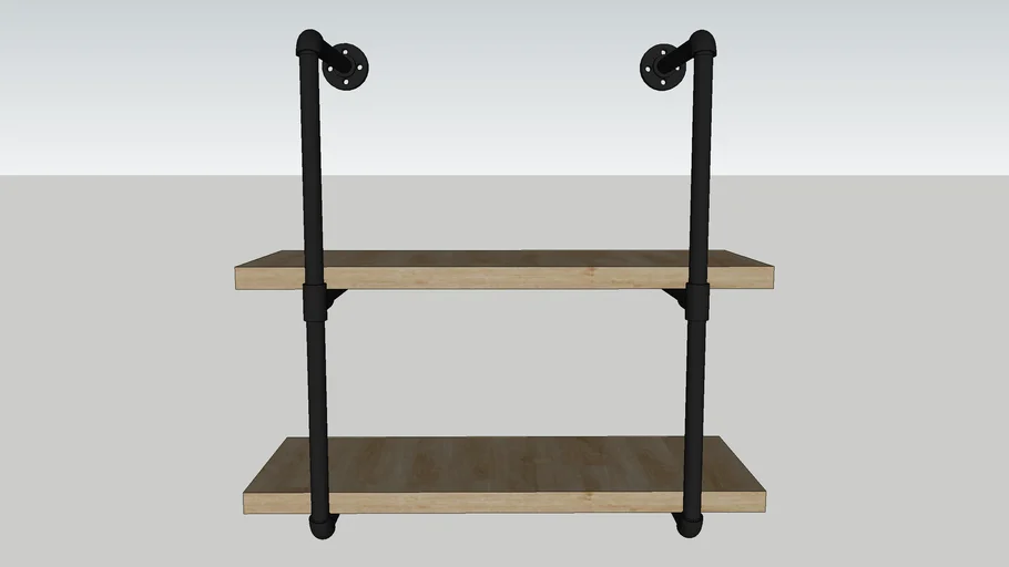 Industrial wall shelf | 3D Warehouse