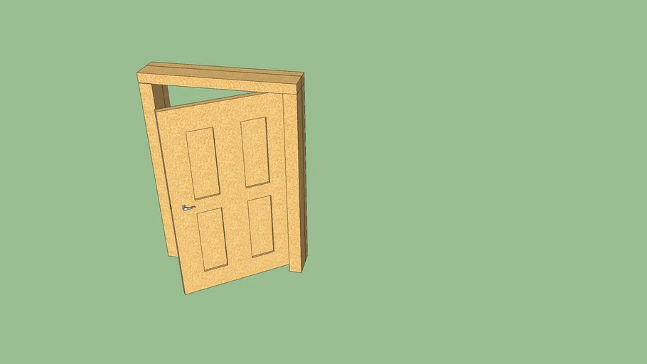 Open door | 3D Warehouse