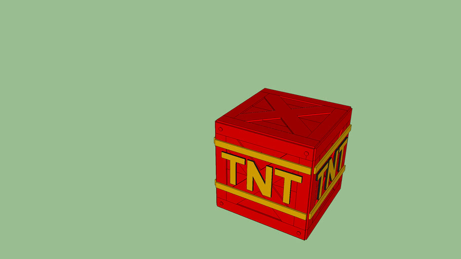 TNT Crate From Crash Bandicoot - Made by Lewis071 | 3D Warehouse