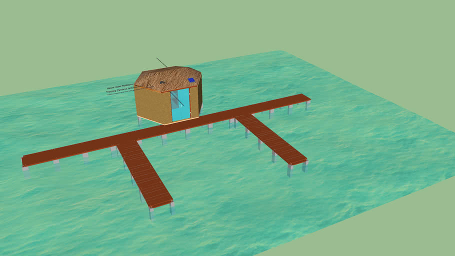 Optimized stilt house | 3D Warehouse
