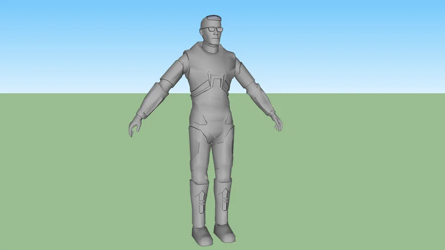 Gordon Freeman | 3D Warehouse