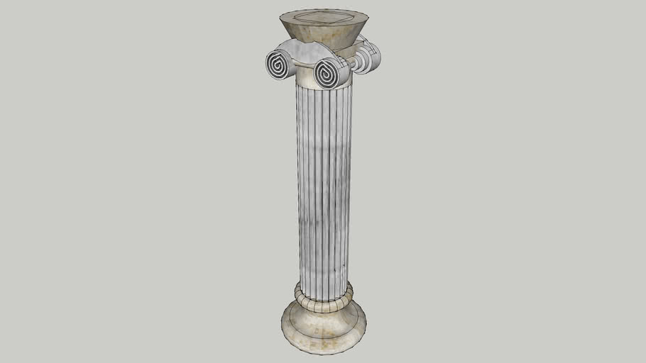 Ionian Pillar | 3D Warehouse