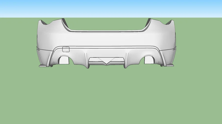 Subaru BRZ Rear Bumper 5 | 3D Warehouse