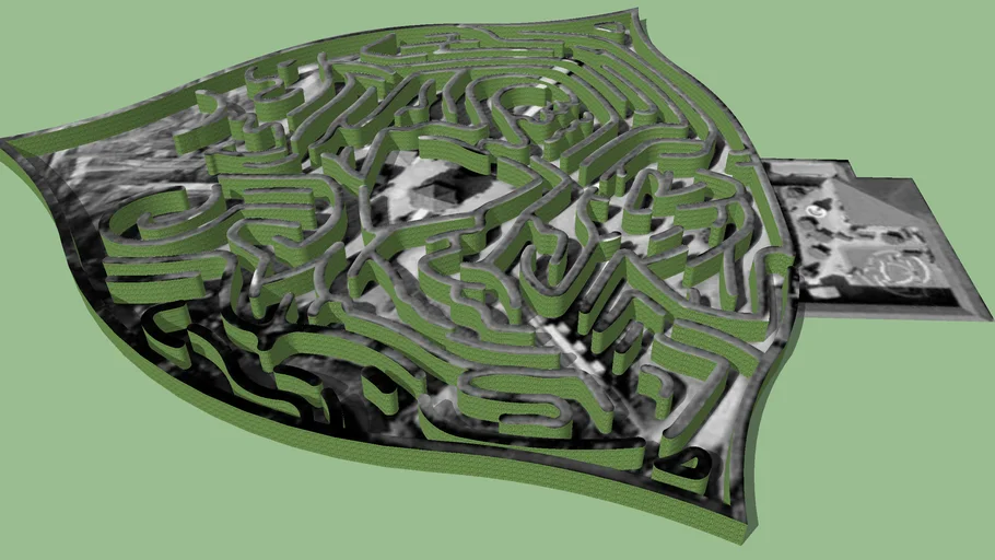 GEM 0000092 NL Vaals Labyrinth proto] | 3D Warehouse