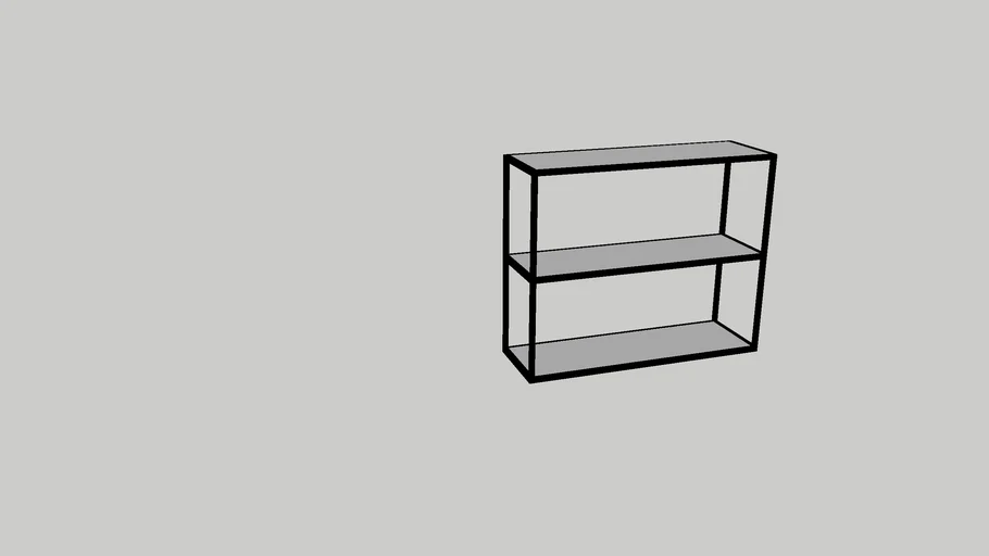 Metal wall shelves | 3D Warehouse