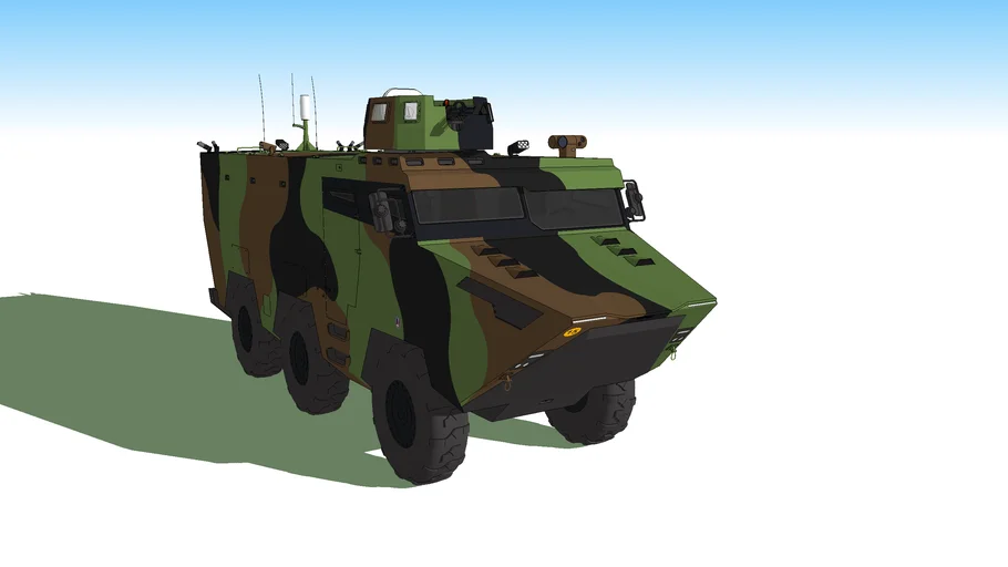 Modern APC French CARC Camo | 3D Warehouse