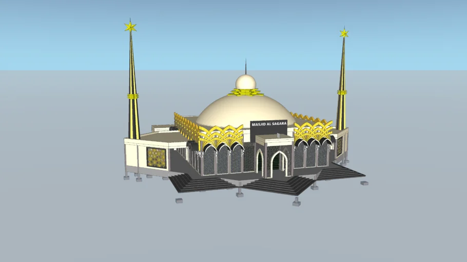masjid al sagara sumedang | 3D Warehouse