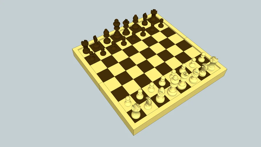 Ajedrez chess mate | 3D Warehouse
