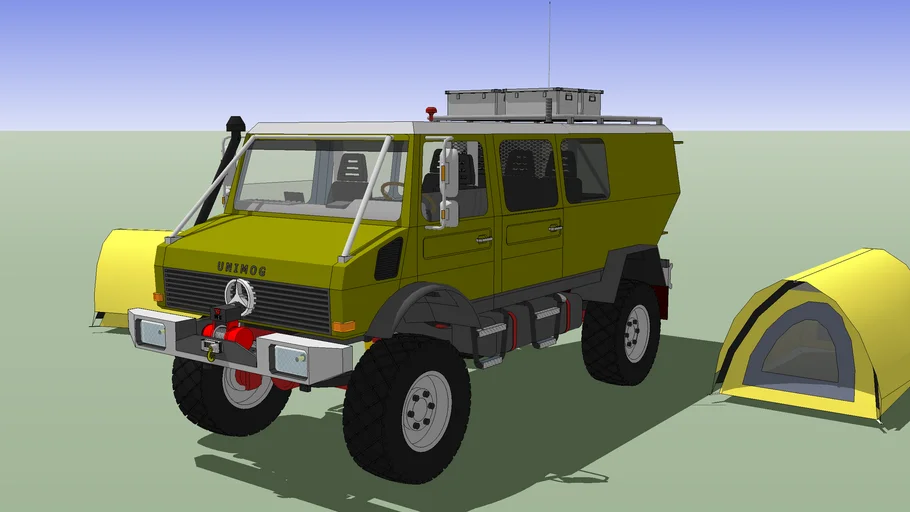 Camper Truck, Unimog Aventure | 3D Warehouse
